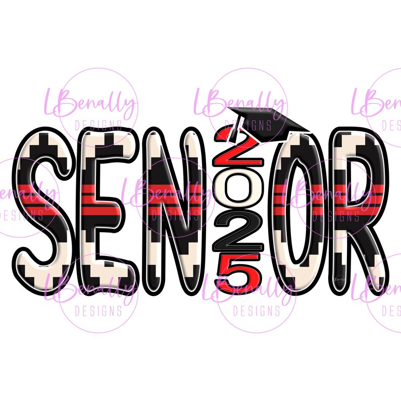 Senior Graduation Class of 2025 PNG Sublimation, Native American ...