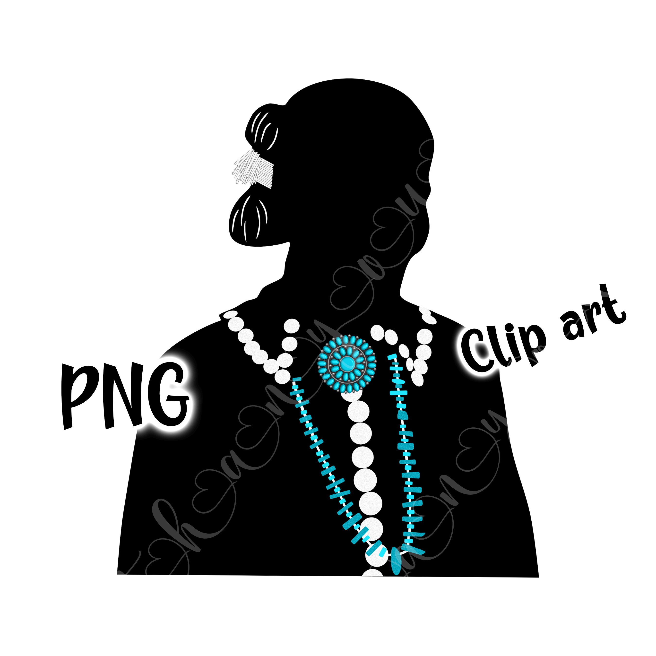 Dine Woman Grandma Masani Silhouette PNG Clip Art Digital Download ...