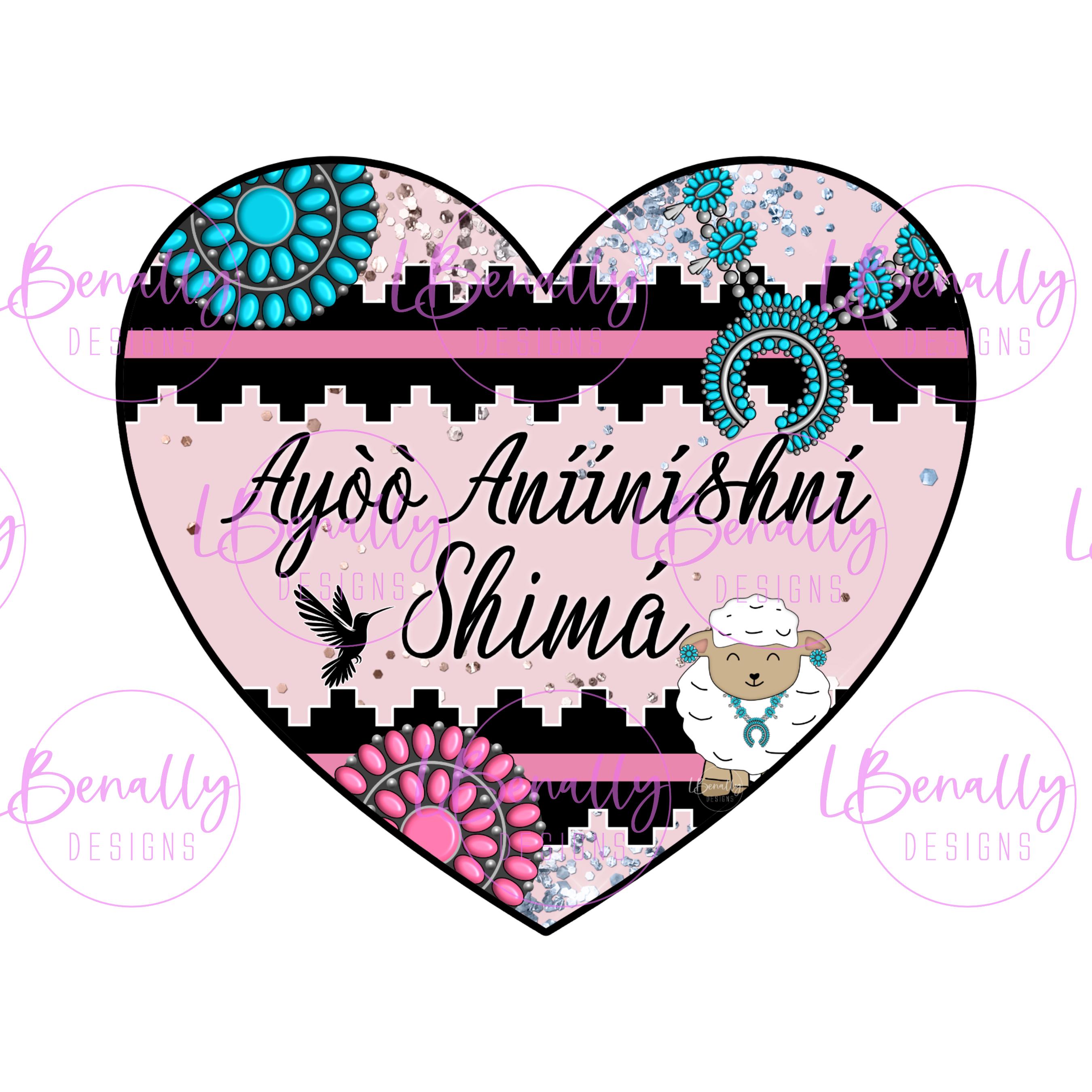 Mother's Day Heart Clip Art, PNG Dine Navajo Basket, Native American ...