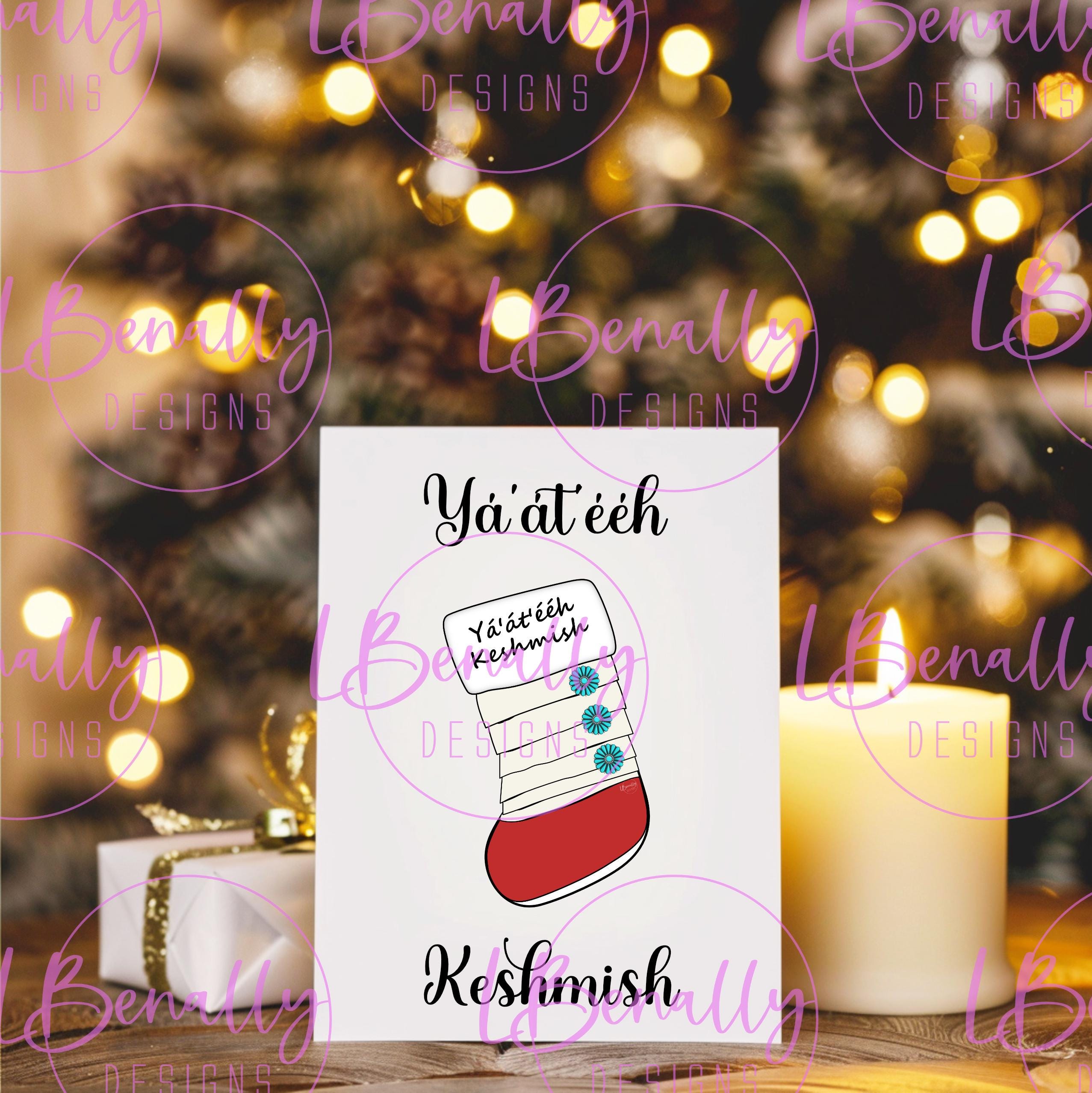 Cute Navajo Stockings Christmas Ya'at'eeh Keshmish PNG Clip Art ...