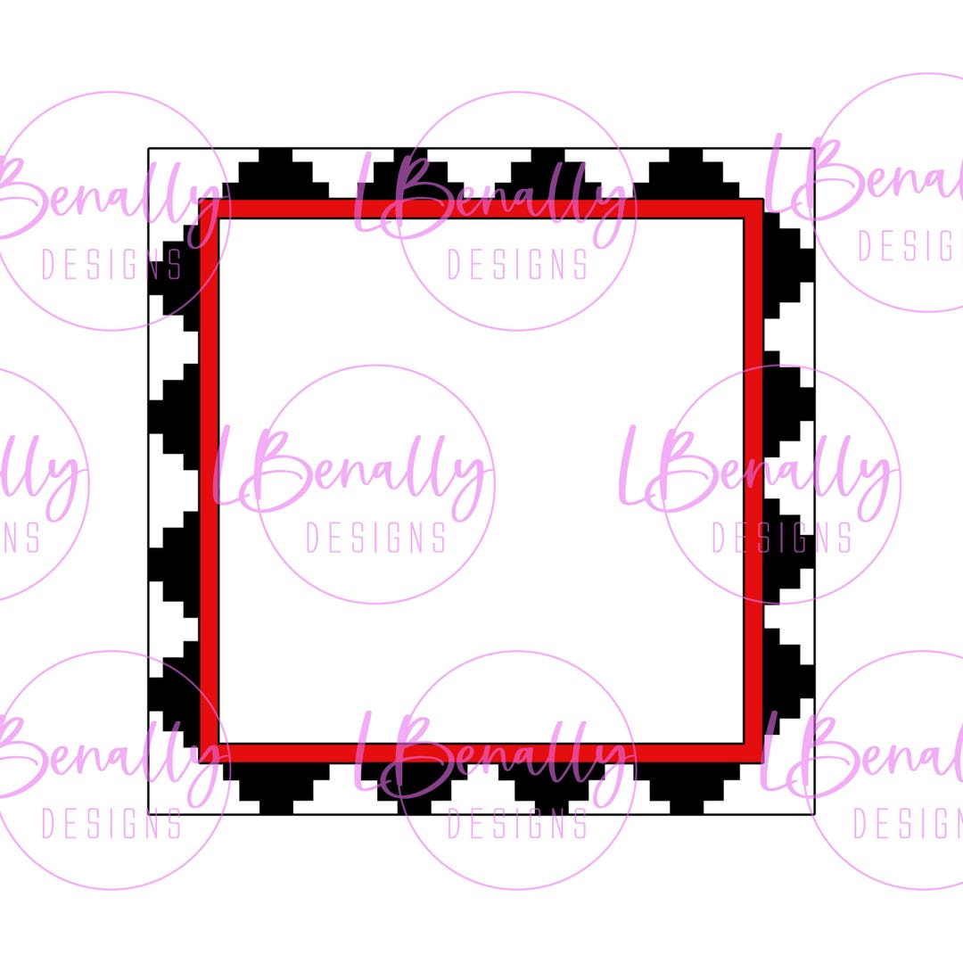 Navajo Basket Border Frame, PNG Clip Art, Native American, Aesthetic ...