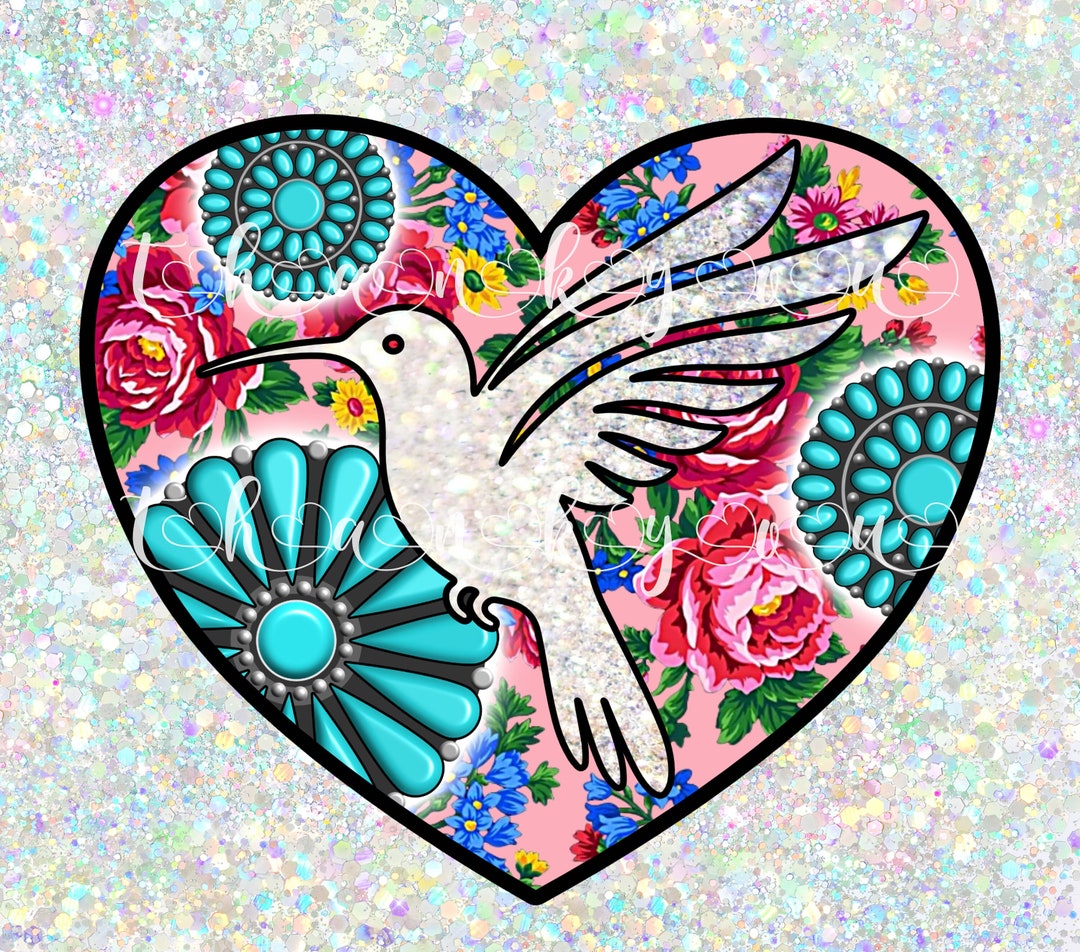 Hummingbird Clip Art PNG, Native American, Navajo Design, Sublimation ...