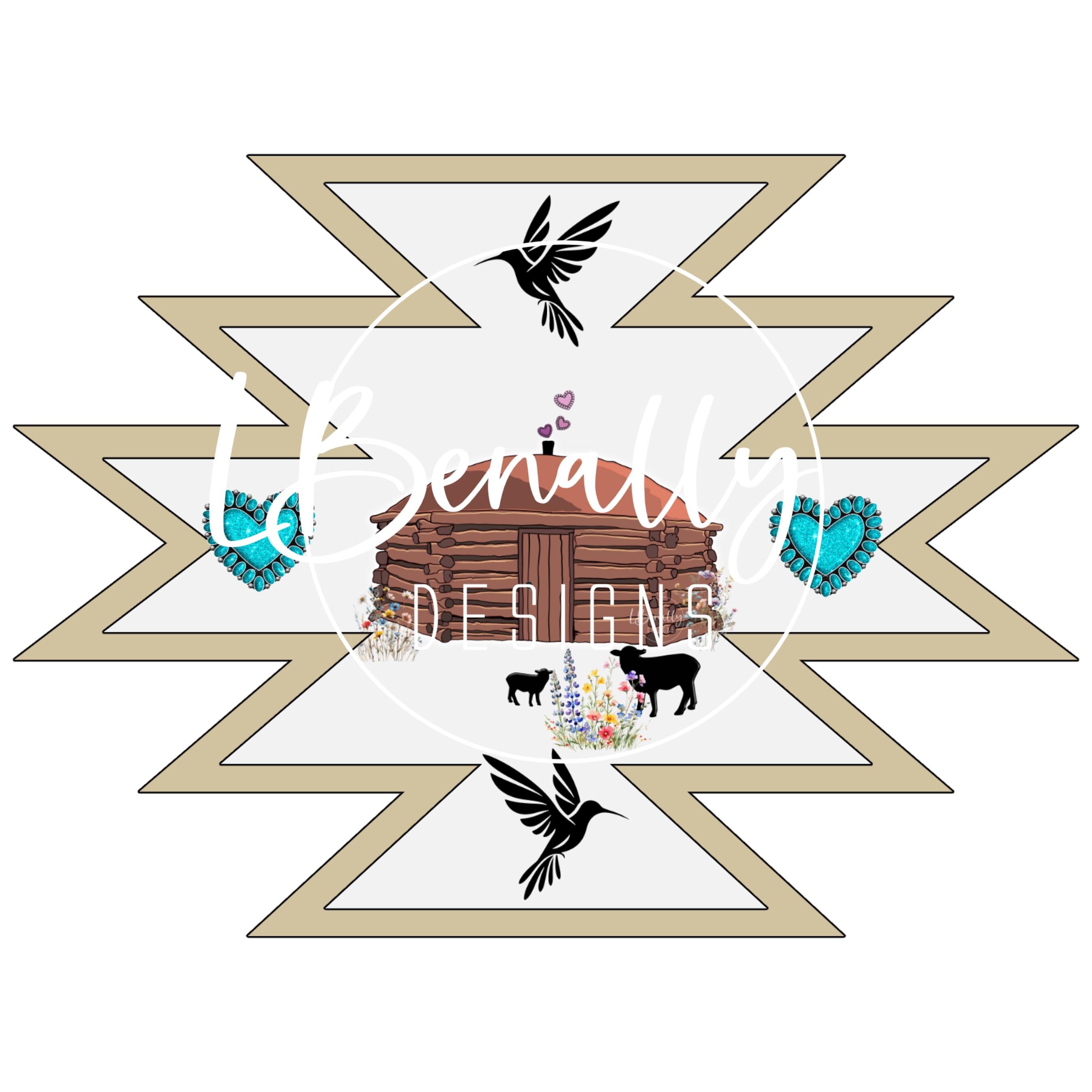 Navajo Hogan Scene PNG, Native American, Indigenous, Aesthetic, Sheep ...