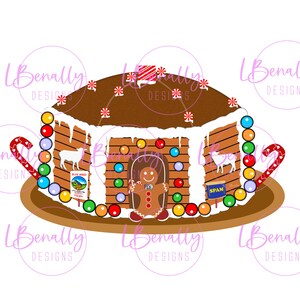 Navajo Hogan Gingerbread House, Ya'at'eeh Keshmish PNG, Native American ...