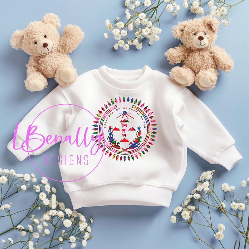 Navajo Nation Seal PNG Digital, Kokum Masani Scarf, Sublimation DTF ...