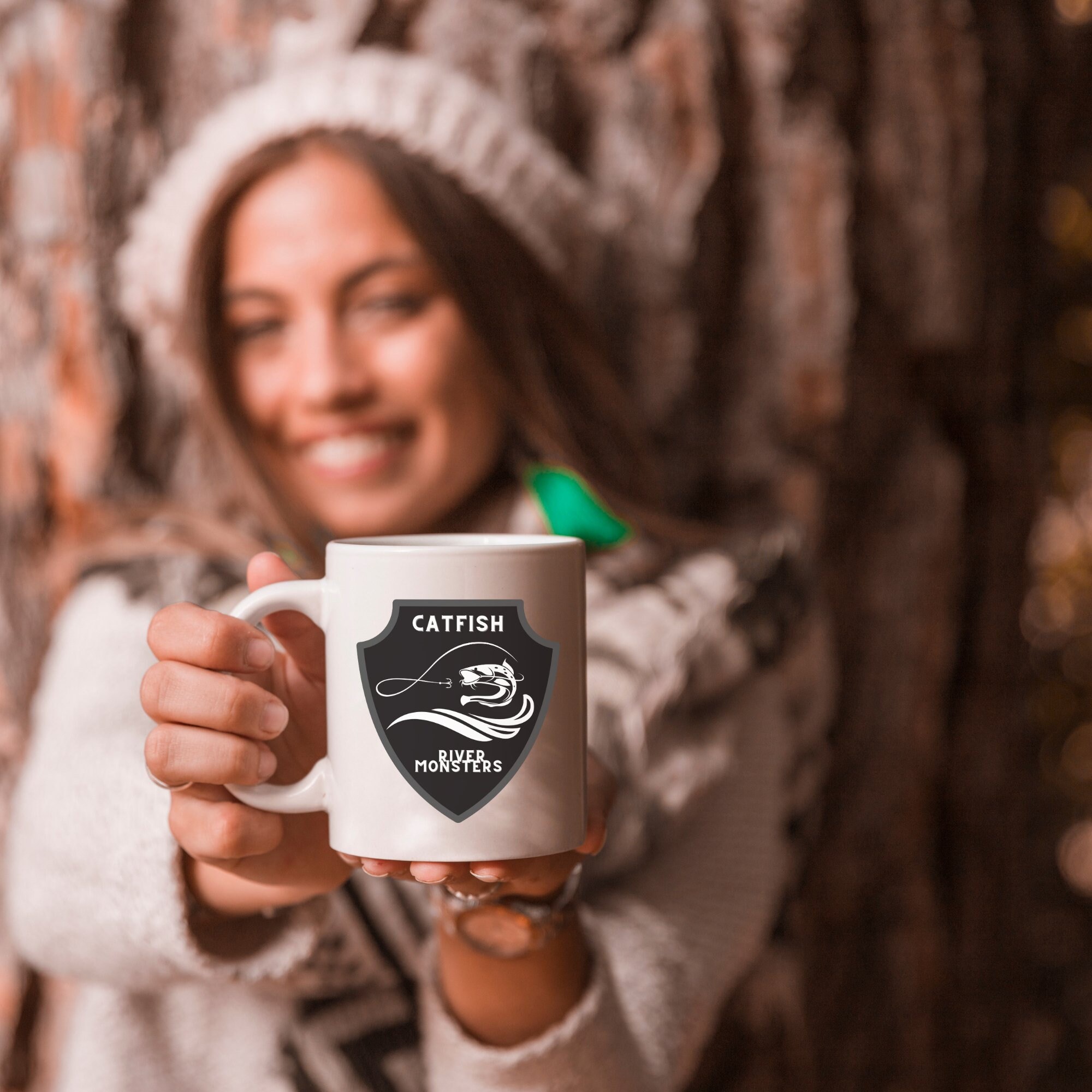 Catfish Fishing Vector Logo Clipart for Digital Download for Printing ...