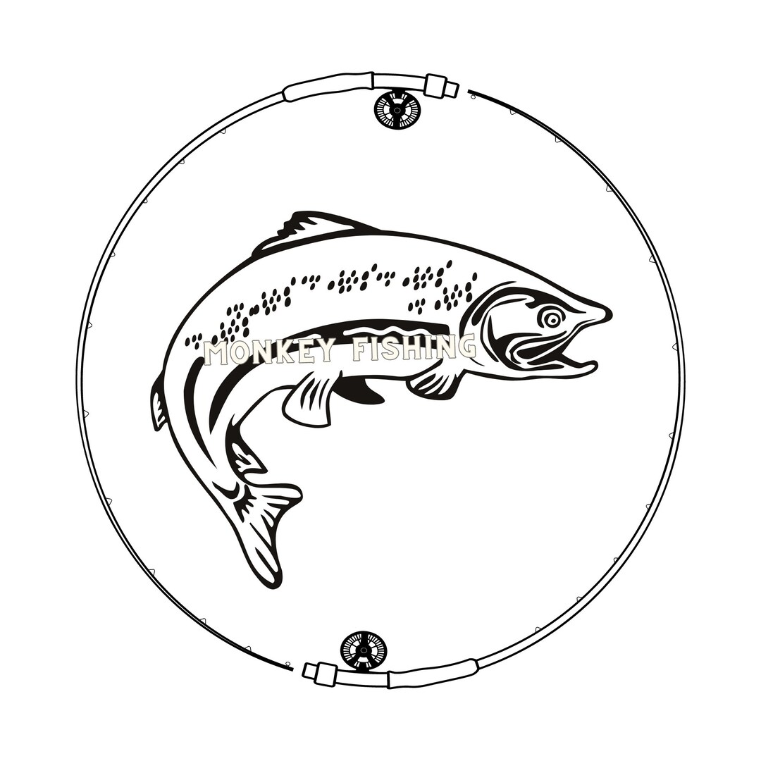 Trout Fishing Svg Trout Fish Svg Trout Svg Trout Fish - Etsy