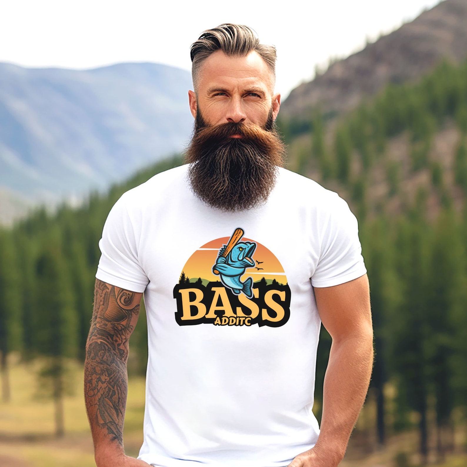 Bass Addict Svg, Bass Fish Svg, Bass Fish Png, Largemouth Bass Svg ...