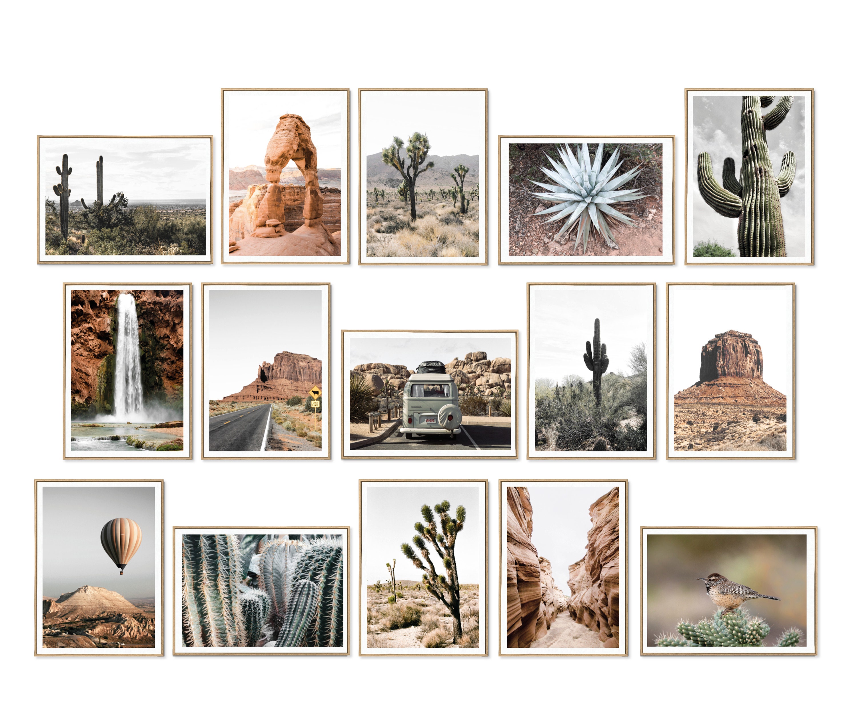 500 Prints DESERT Collection, Desert Wall Art, Southwest Prints, Rustic ...