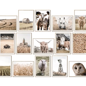 650 Prints FARMHOUSE Collection, Rustic Wall Art, Farmhouse Decor, Farm ...