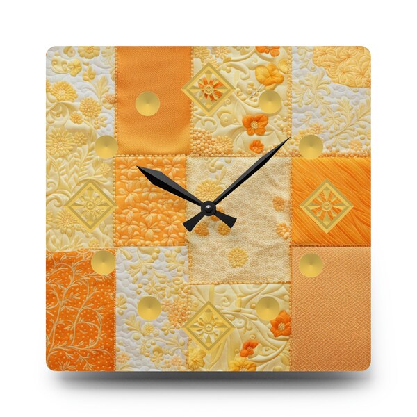 Acrylic Clock - Etsy