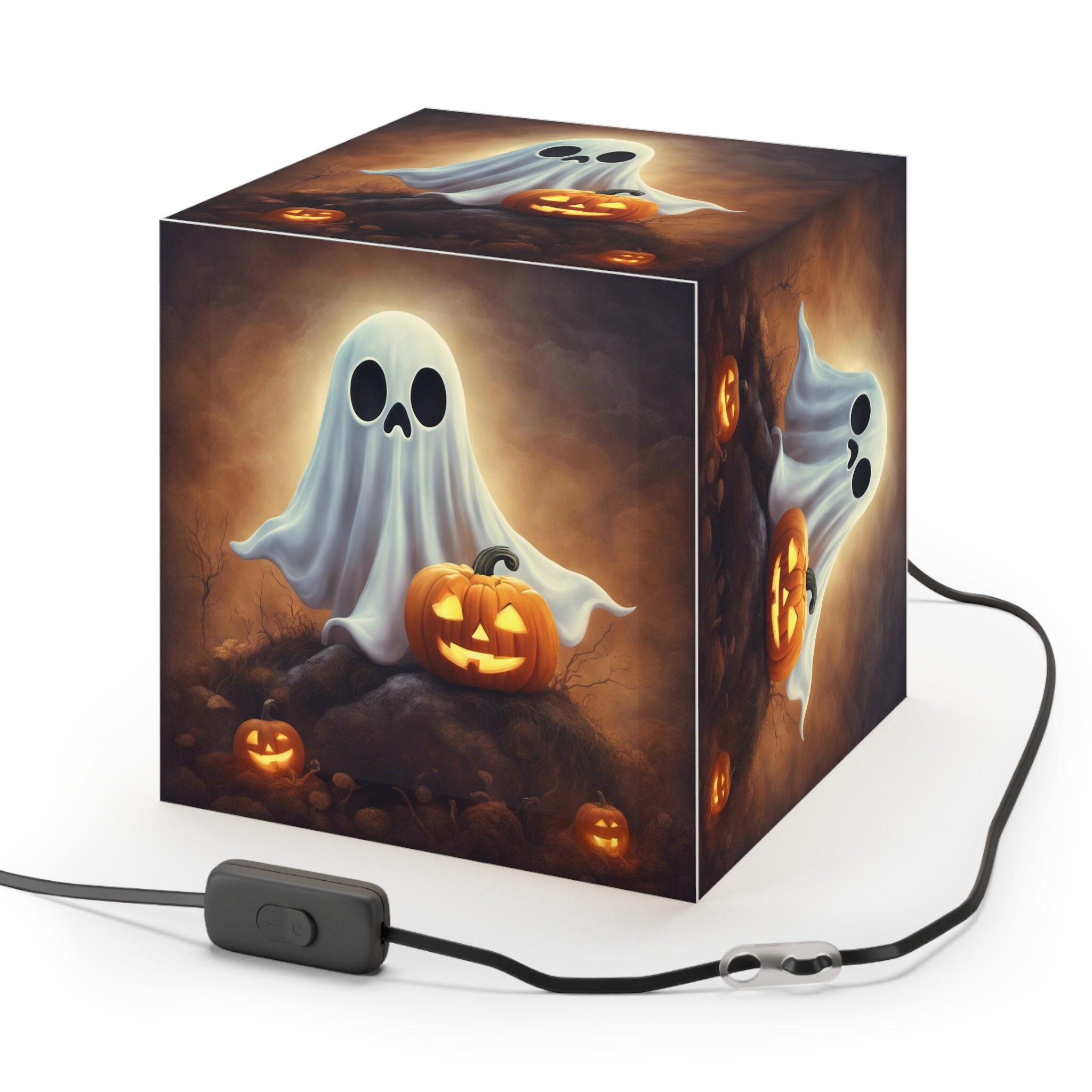 Spooky Time Halloween Light Cube Lamp sold by Andy Pallavicini | SKU ...