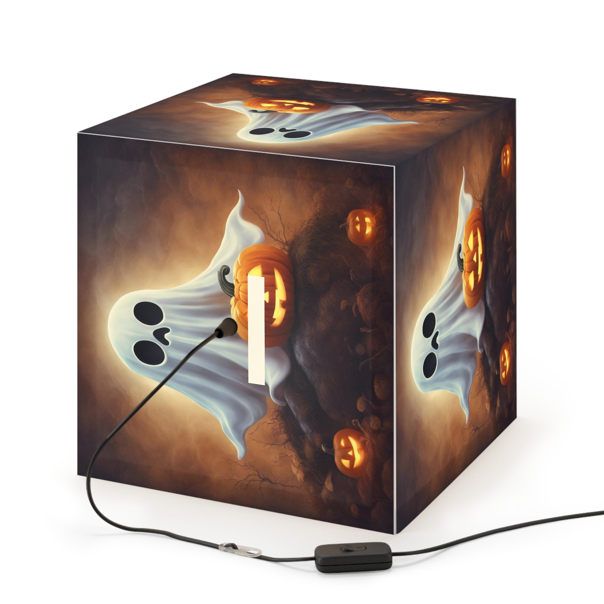Spooky Time Halloween Light Cube Lamp sold by Andy Pallavicini | SKU ...