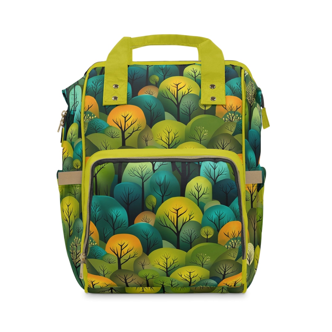Tree Forest Multifunctional Diaper Backpack - Etsy