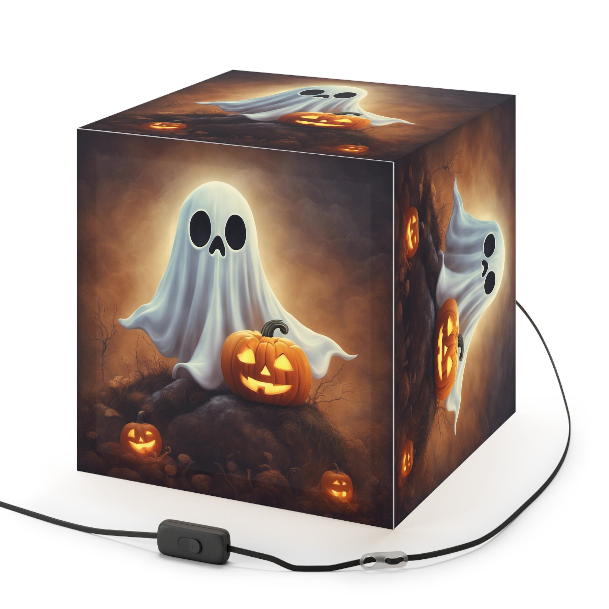 Spooky Time Halloween Light Cube Lamp sold by Andy Pallavicini | SKU ...