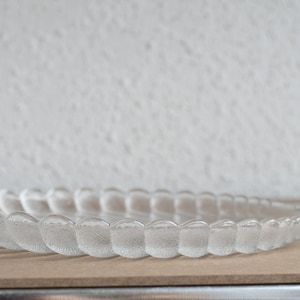 Vintage Shell Glass Plate, Vintage Archor Hocking Shell Glass Plate ...