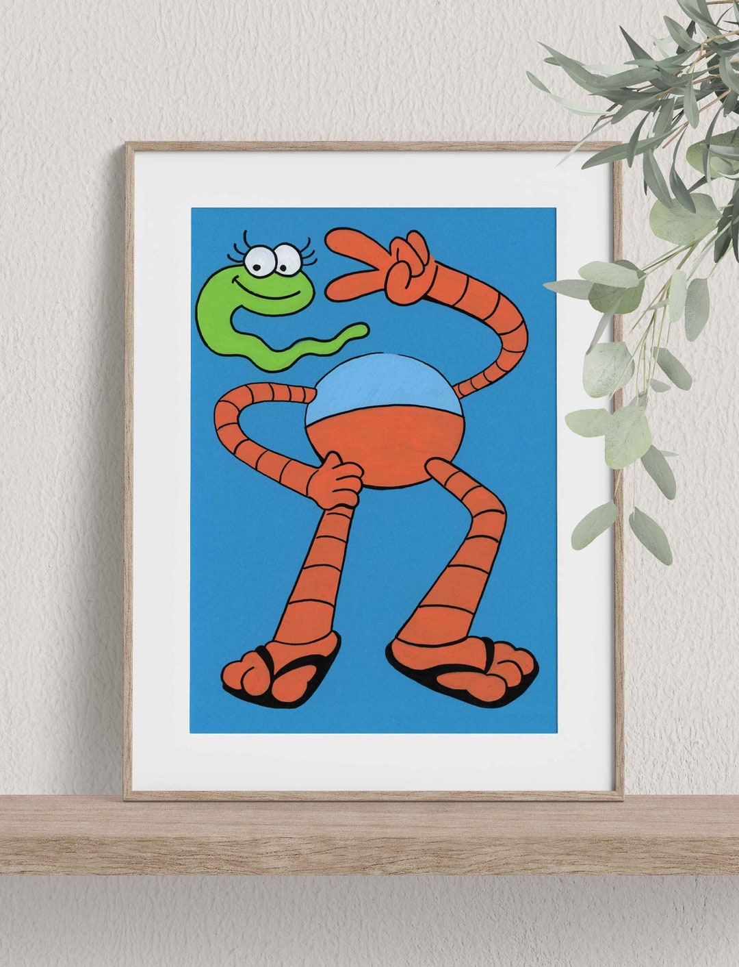 80-HD and Molly From Dog Man - Etsy