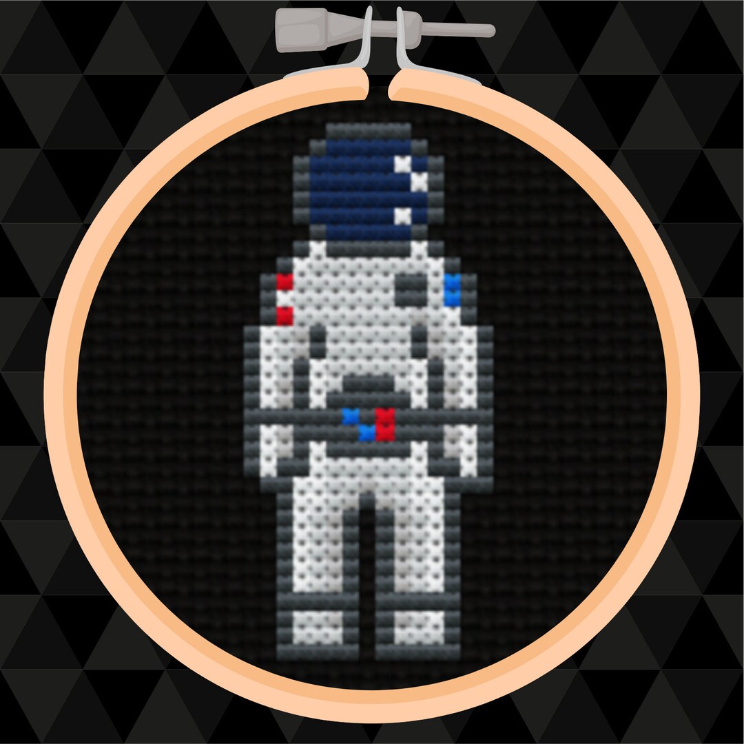 Mini Astronaut Cross Stitch Pattern - Etsy
