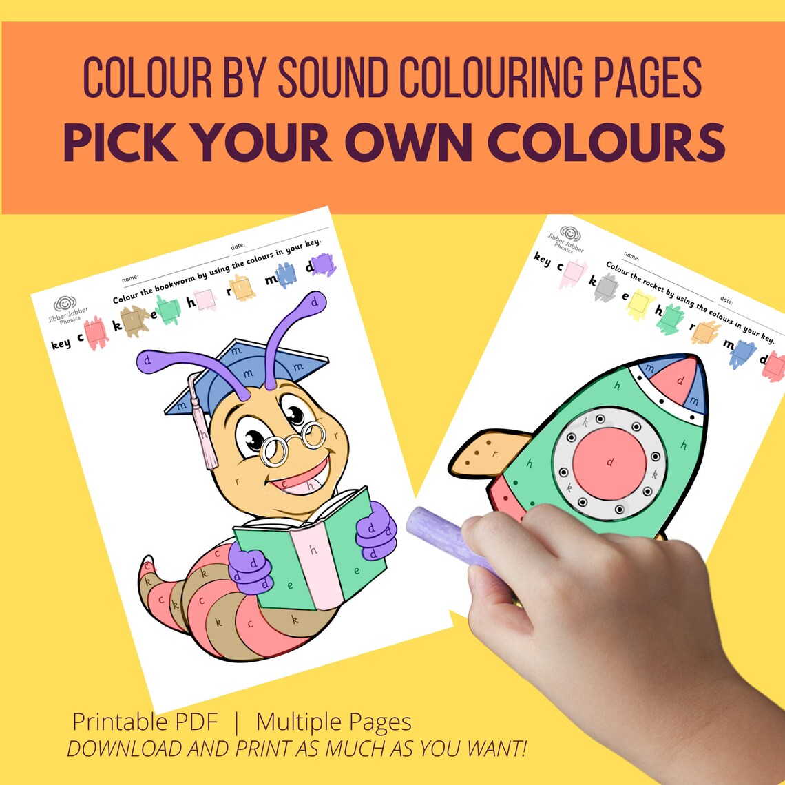 Phonics Colour by Sound Colouring Pages Jolly Phonics Group - Etsy Canada