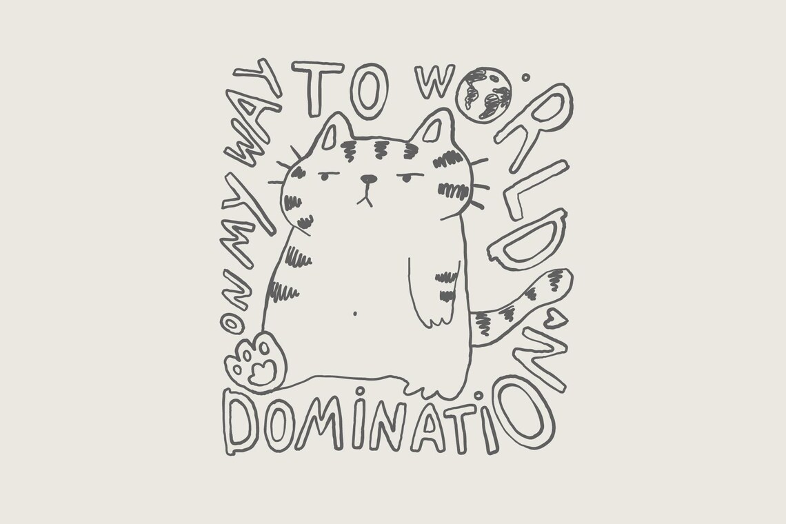 Funny Cat Art Print, Sarcastic Office Humor - Etsy