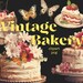 Vintage Bakery Collage Elements PNG Digital Download, Retro Poster, 60s ...