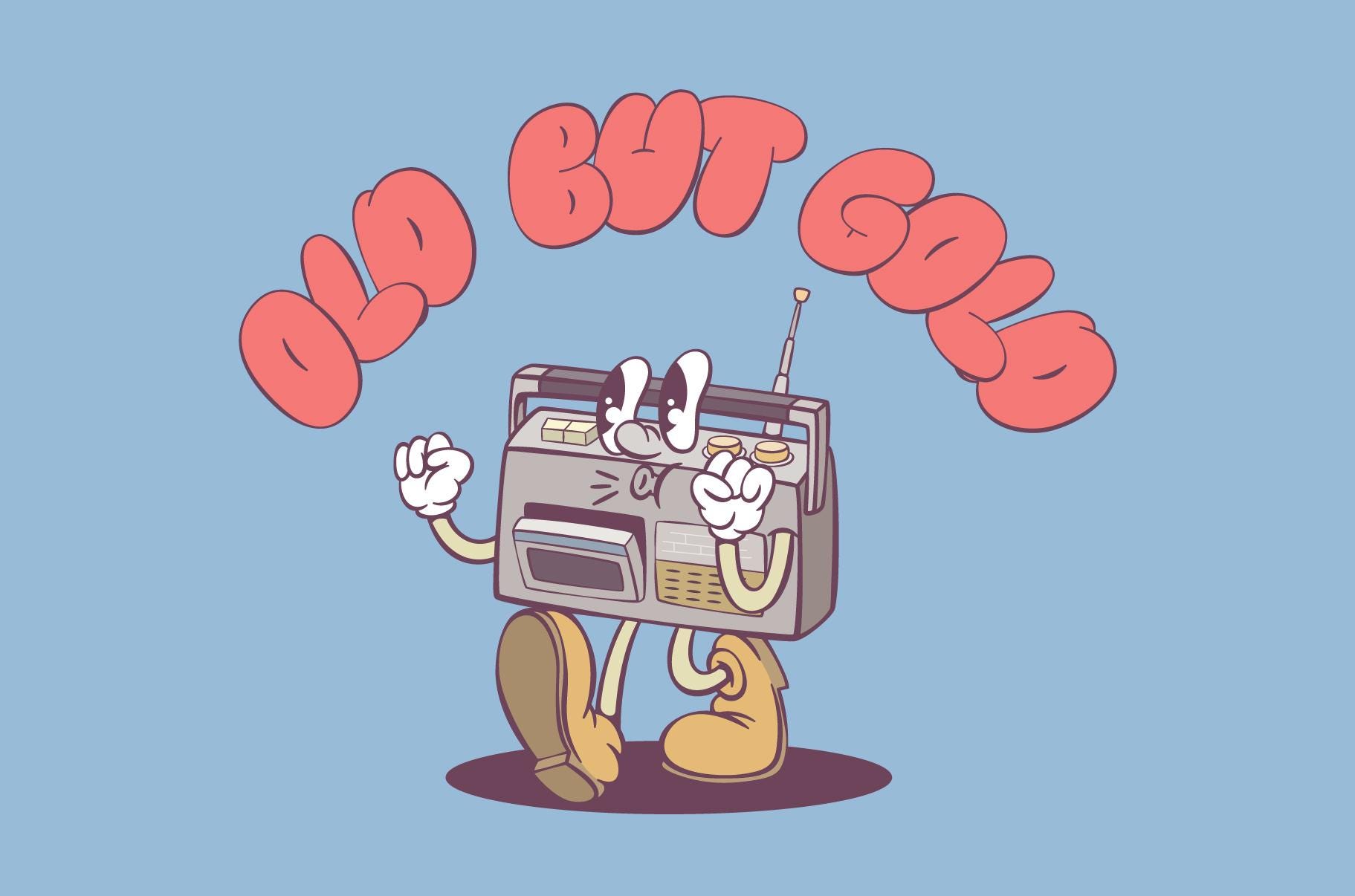 Tech Mascot Creation Kit Bundle, Retro Groovy Mascot Characters Creator ...