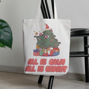 Christmas Tree Character Creation Kit, Retro Groovy Xmas Mascot ...