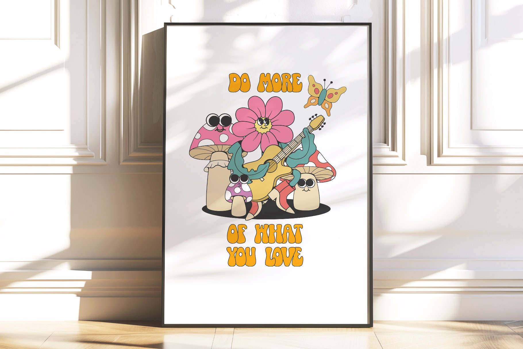 Retro Groovy Cartoon Illustrations, Character Design, Mascot Parts ...