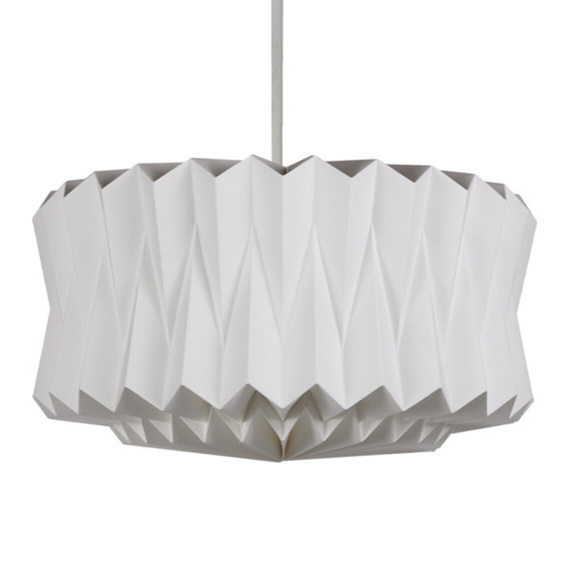 Drum Cylinder Origami Paper Lampshade - Etsy