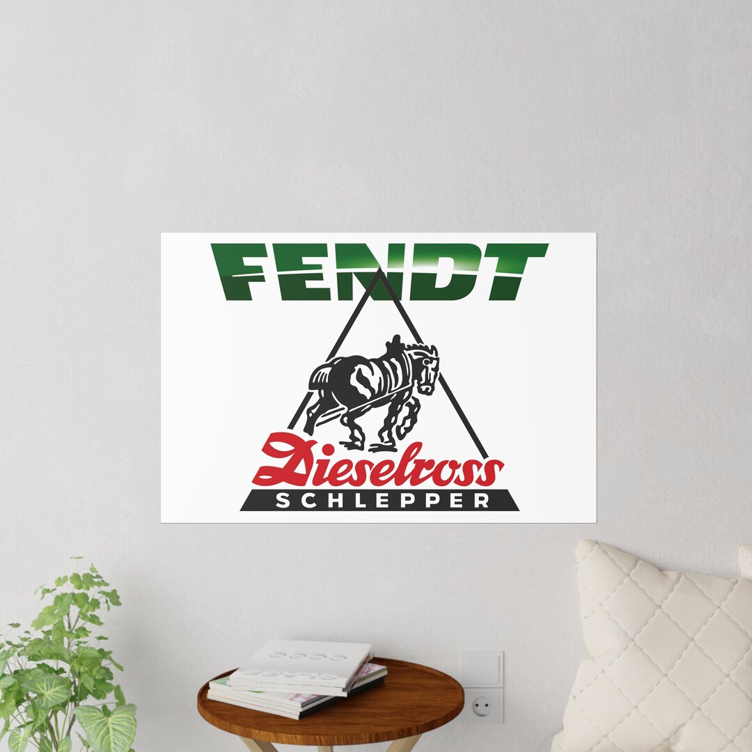 Fendt Dieselross Schlepper...wall Decals - Etsy