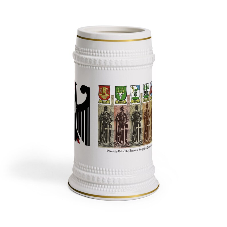 East Prussian Heritage Symbols...beer Stein Mug - Etsy