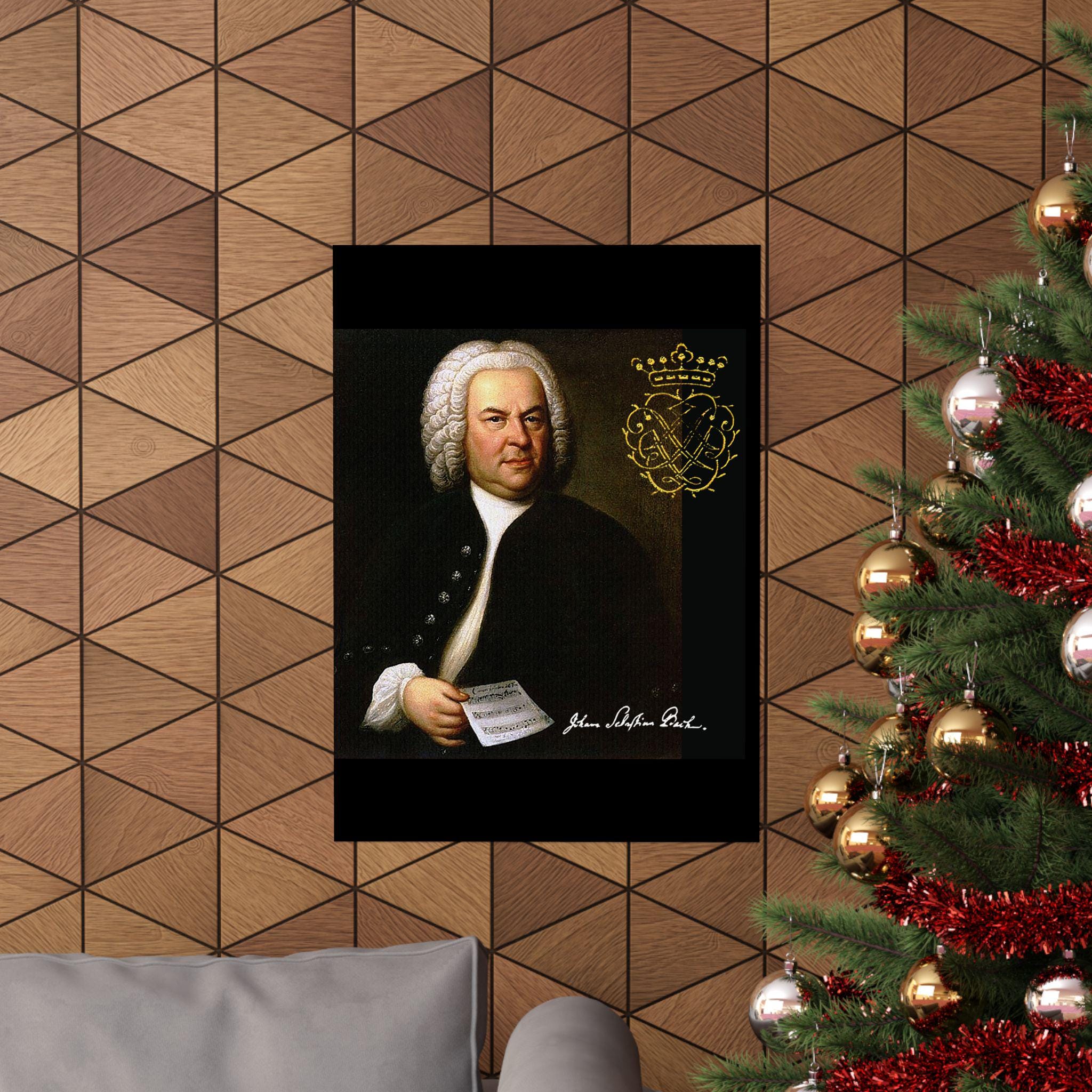Bach Portrait Poster, Elias Gottlob Haussmann Art Print - Etsy