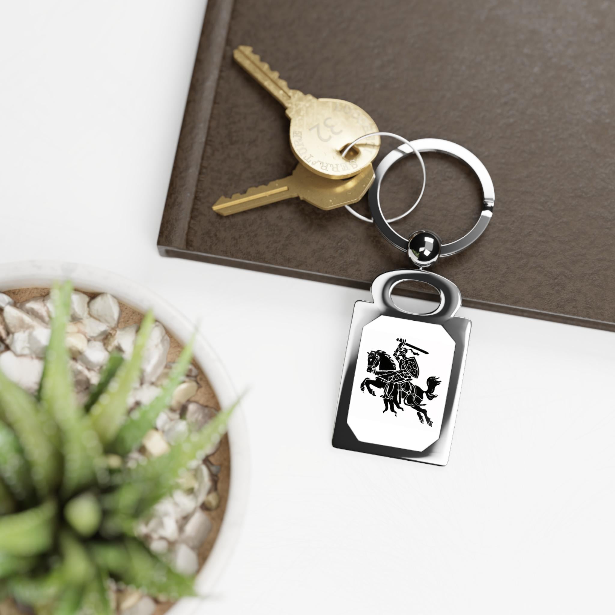 Vytautas Symbol of Lithuania Photo Keyring | Lithuanian Coat of Arms - Etsy