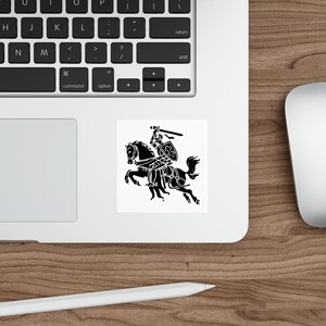Vytautas Symbol of Lithuania Die-cut Stickers, Water-resistant Vinyl ...