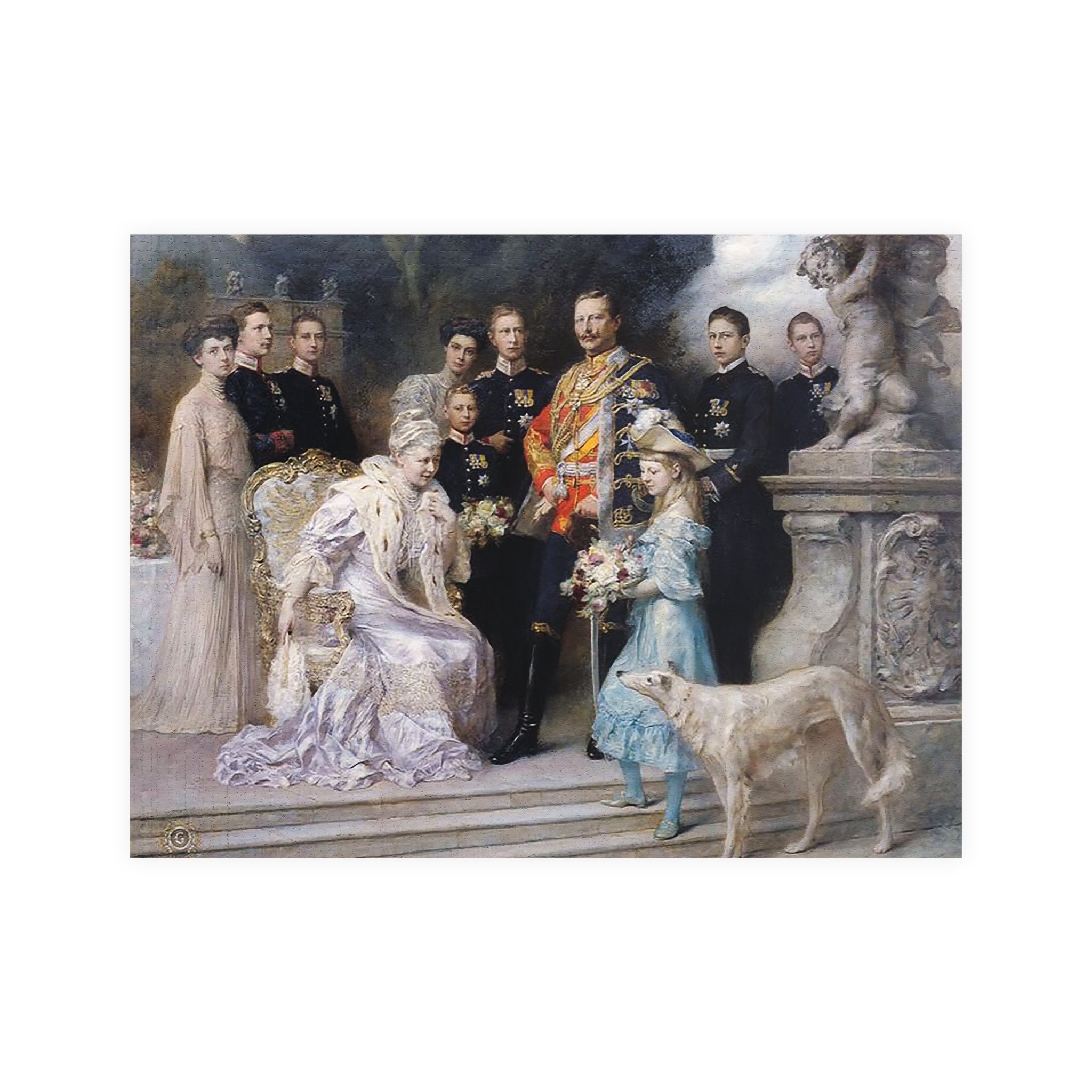 Kaiser Wilhelm and Family in 1906...matte Poster - Etsy