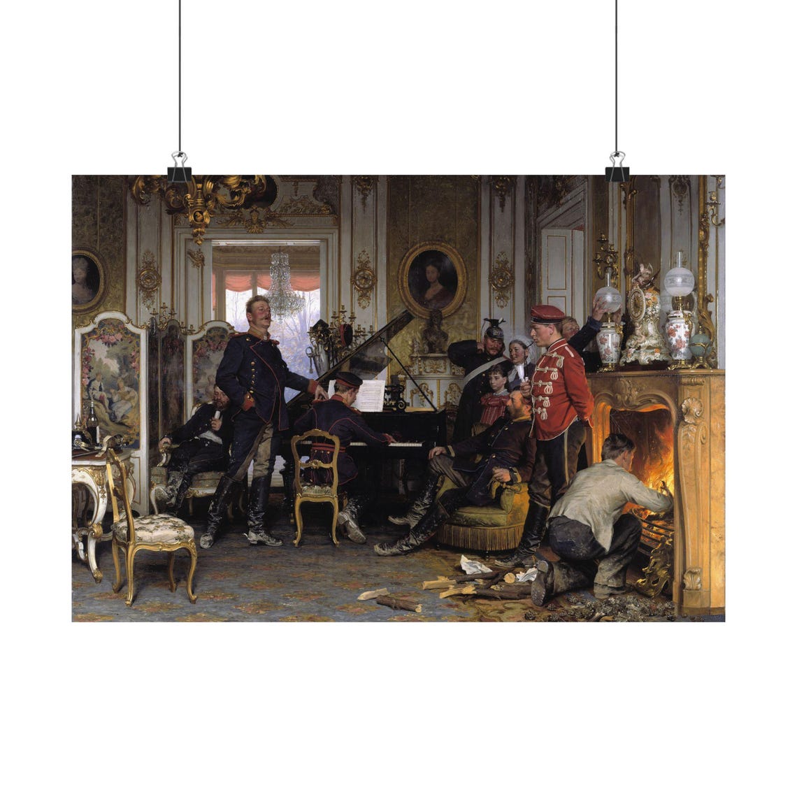 German Troops Franco-prussian War Matte Poster - Etsy