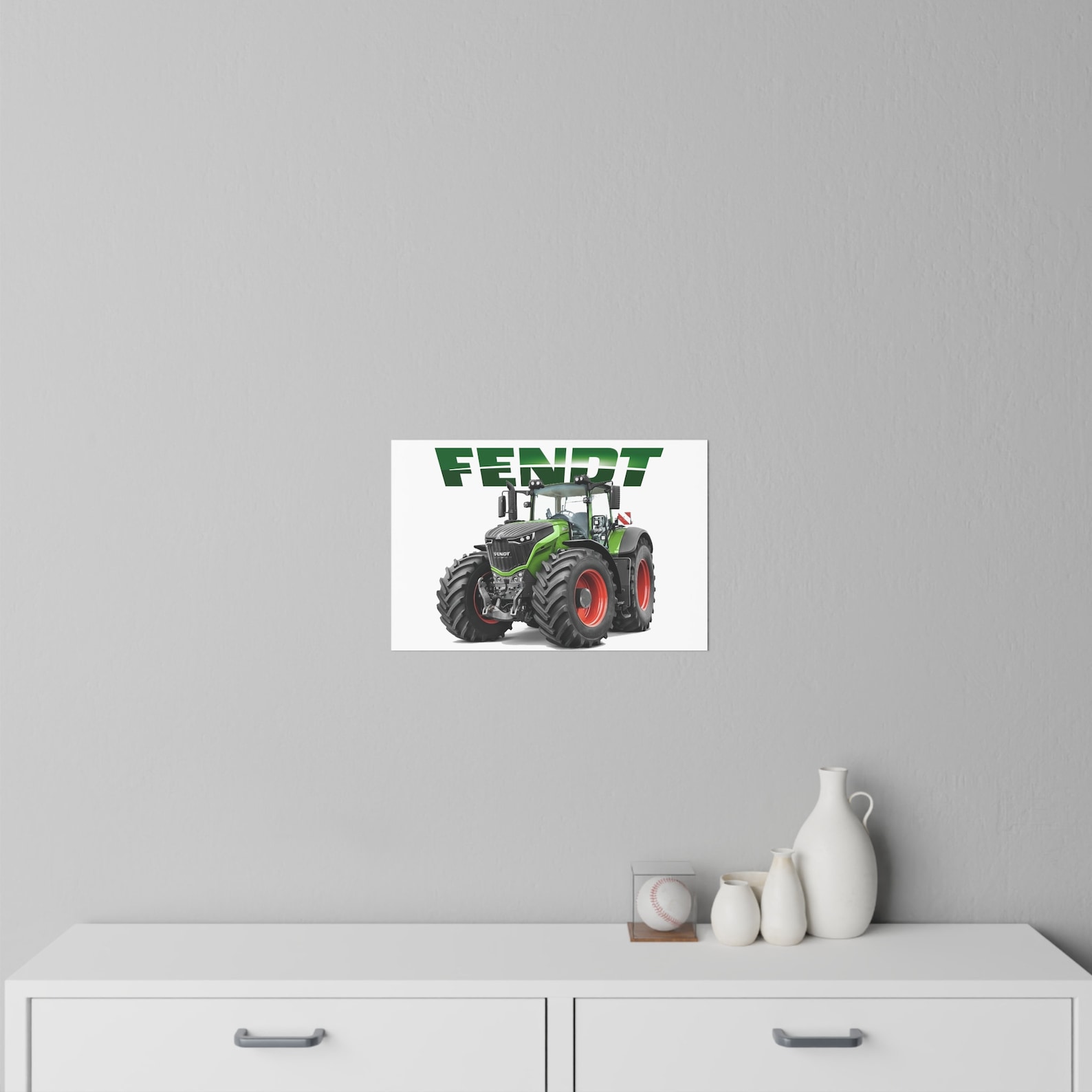 Fendt Logo With German Tractor...wall Decals - Etsy