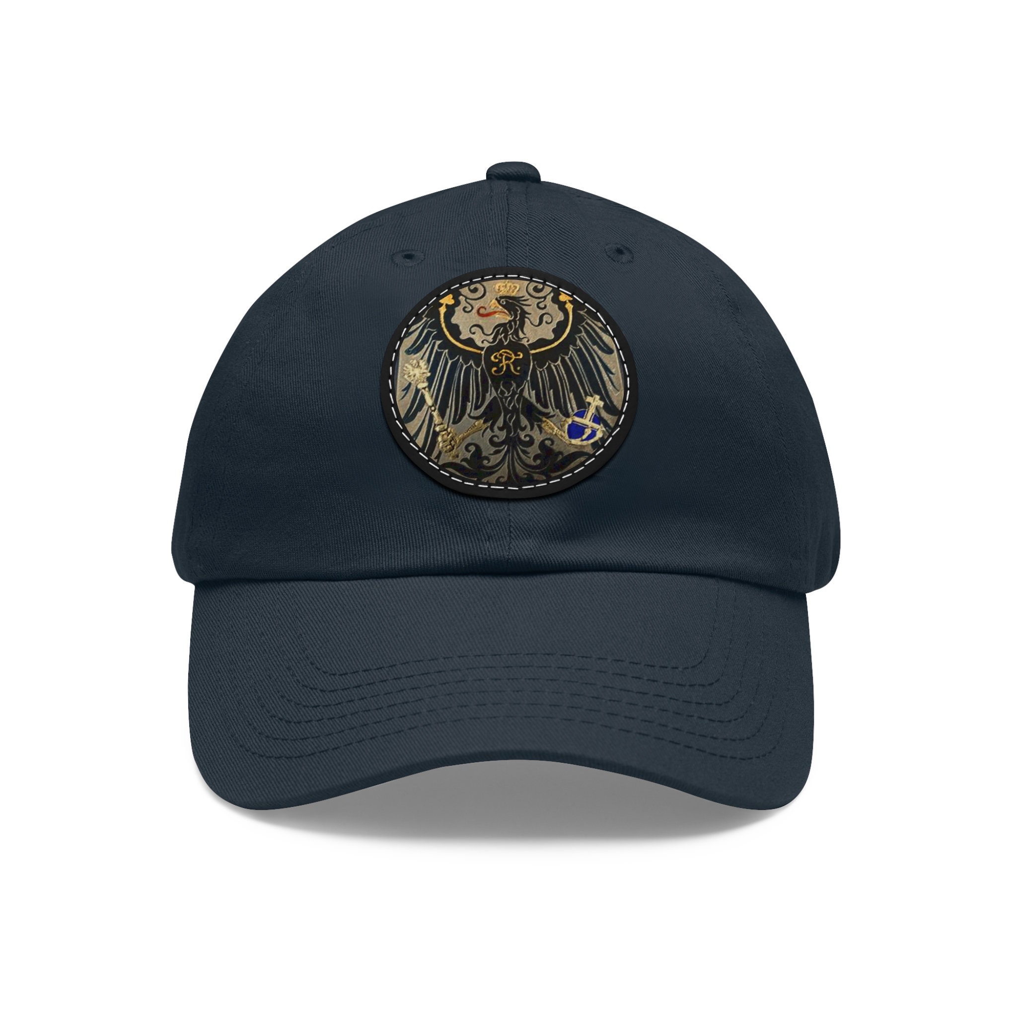 Kingdom of Prussia Eagle...dad Hat With Leather Patch - Etsy