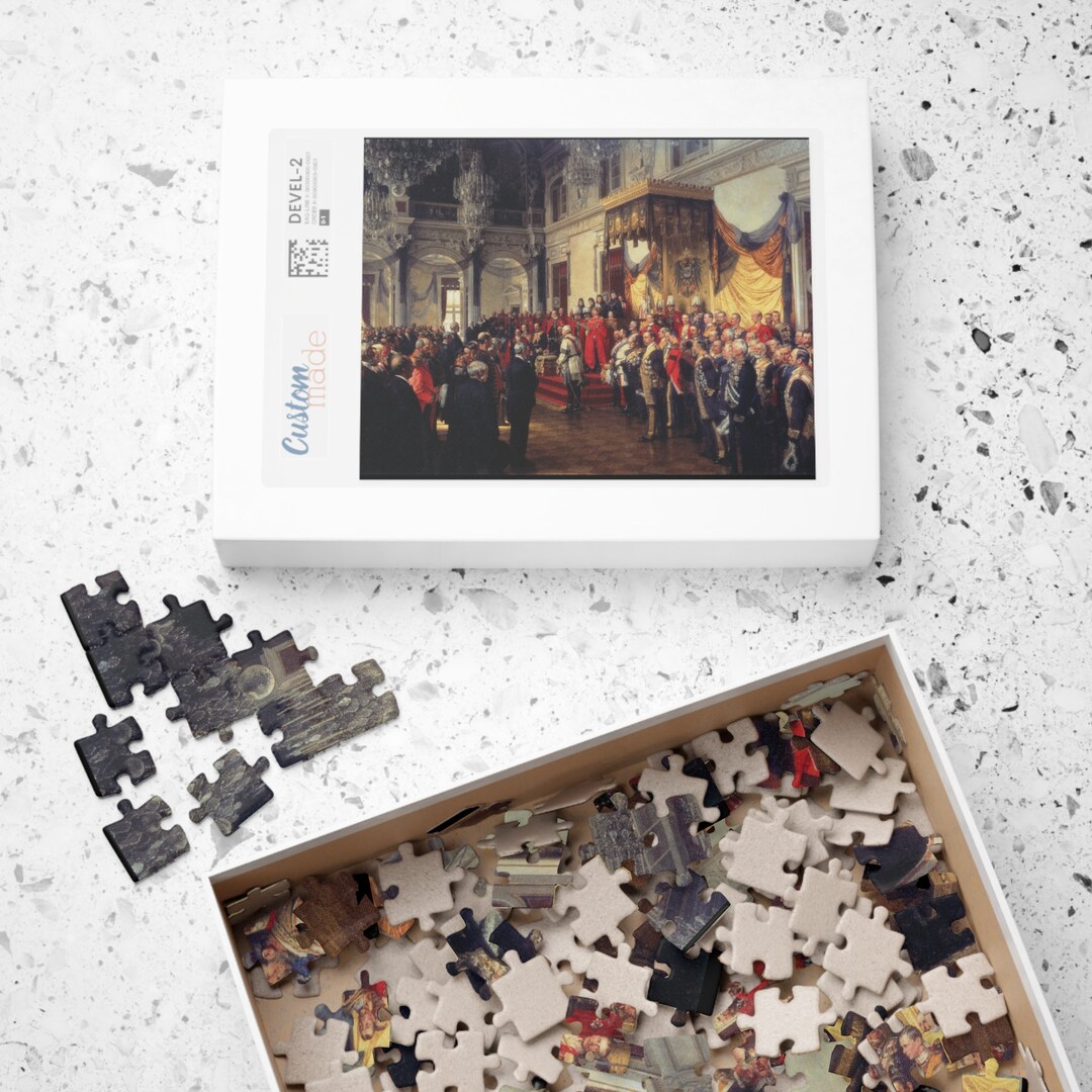 Kaiser Wilhelm II and Bismarck, 1888...puzzle 110, 252, 500, 1014-piece ...