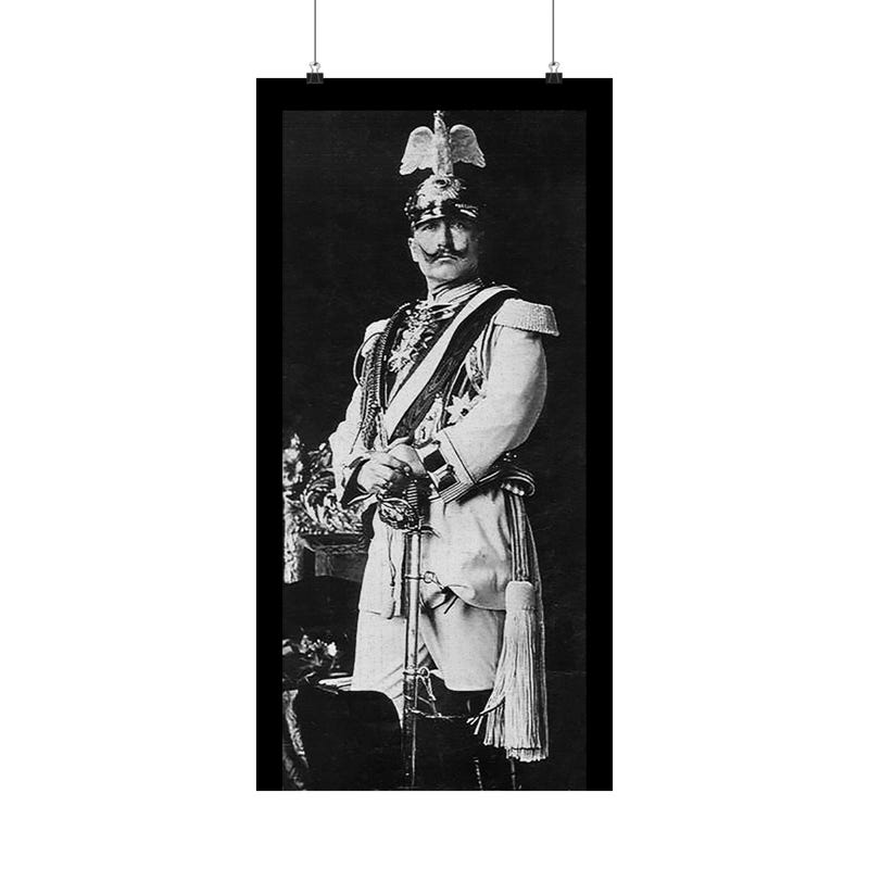 German Kaiser Poster - Etsy