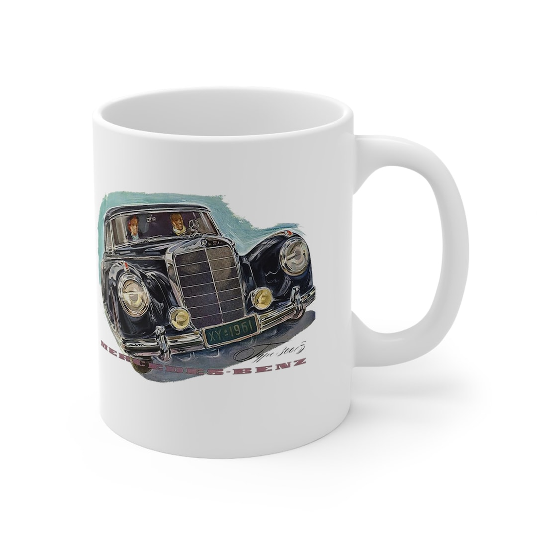 Mercedes-benz 300 S, Fabulous 50s...ceramic Mug 11oz - Etsy