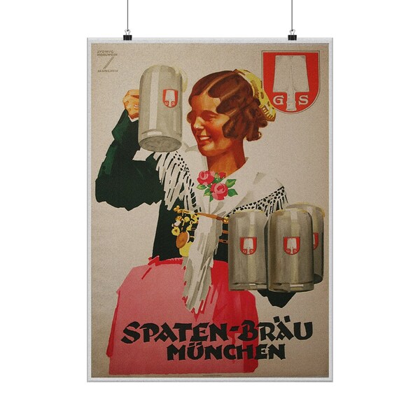 German Beer Posters - Etsy