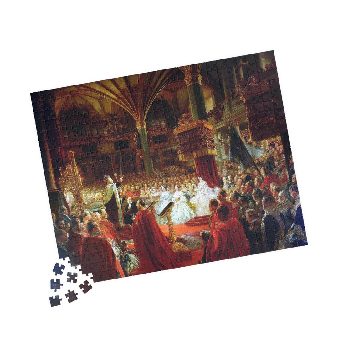 Puzzle, King Wilhelm I of Prussia, Königsberg Castle Puzzle (110-1014 ...