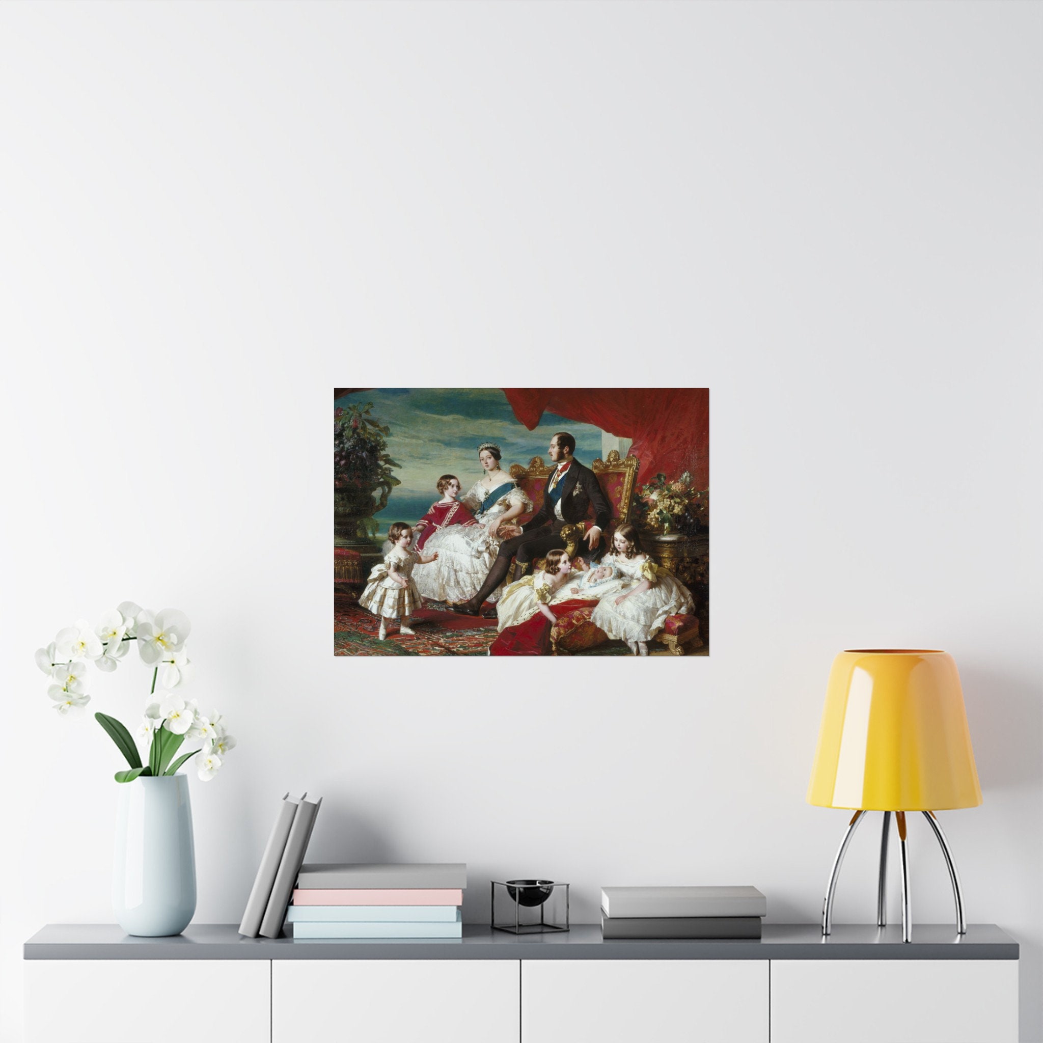 Queen Victoria and Family Portrait by Winterhalter - Matte Poster - Etsy