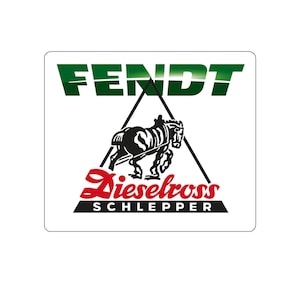 Fendt Dieselross Schlepper...outdoor Stickers - Etsy