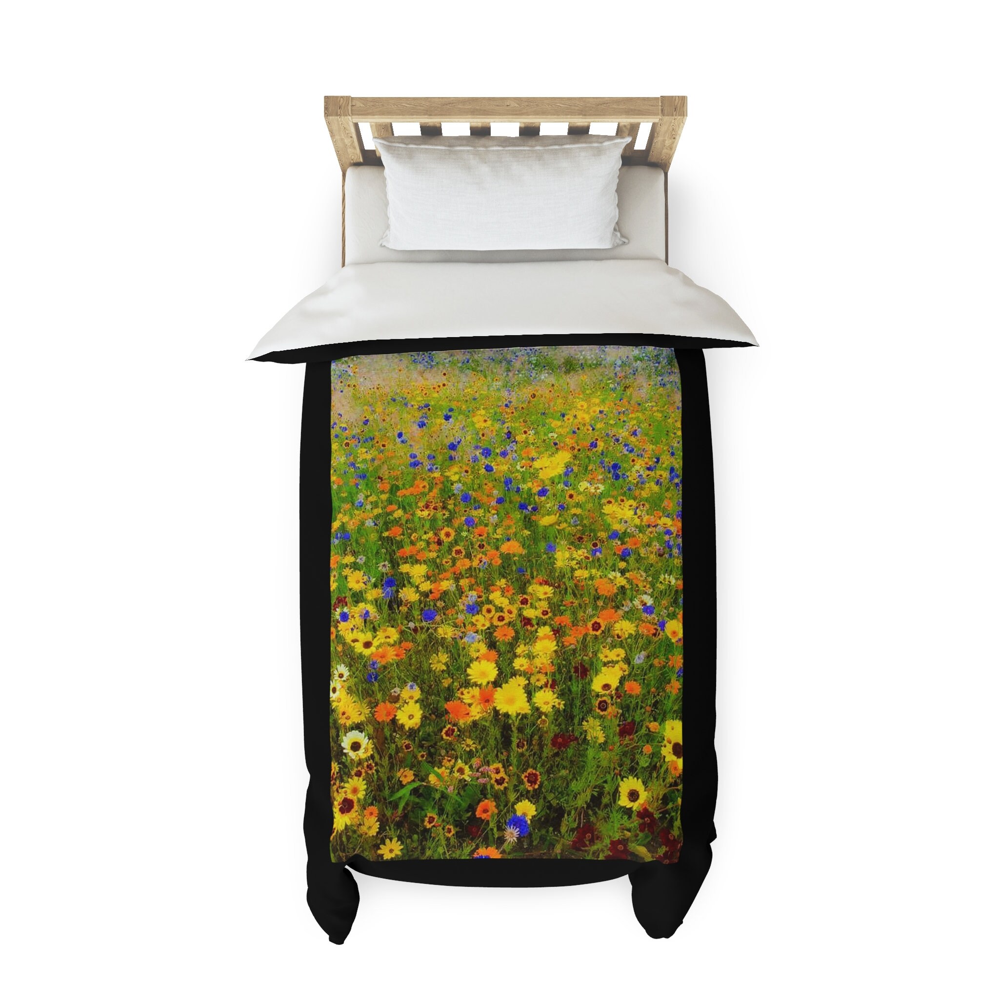 Gustav Klimt Field of Flowers...duvet Cover - Etsy