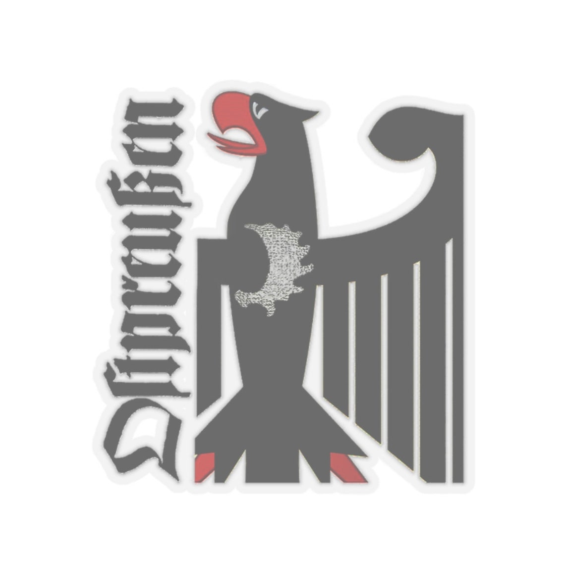 Ostpreussen German Eagle...transparent Outdoor Stickers - Etsy