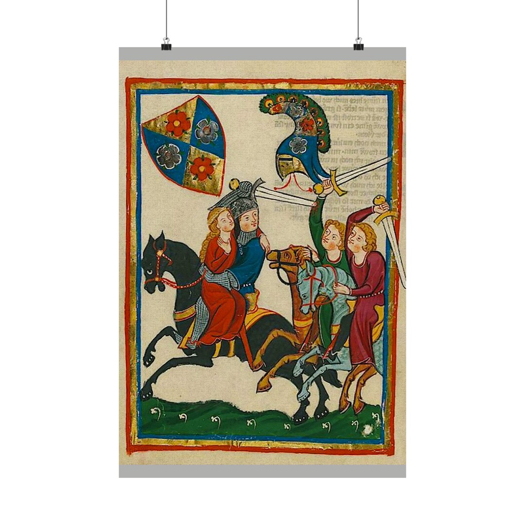 Before Love and Chivalry...premium Matte Poster - Etsy