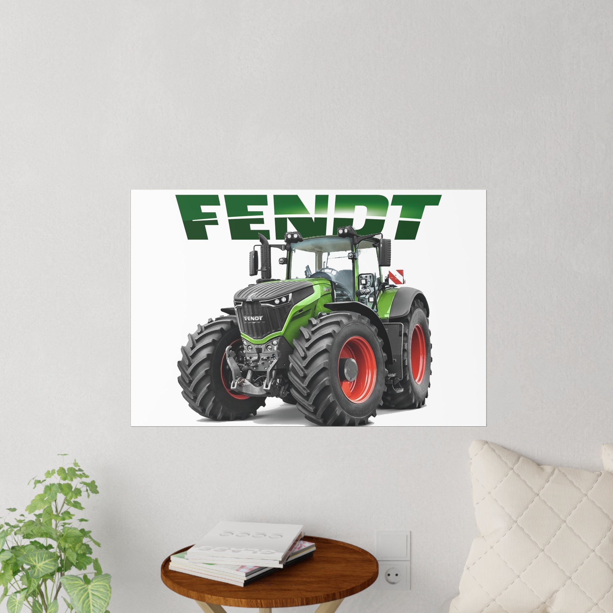 Fendt Logo With German Tractor...36x24 Wall Decals - Etsy
