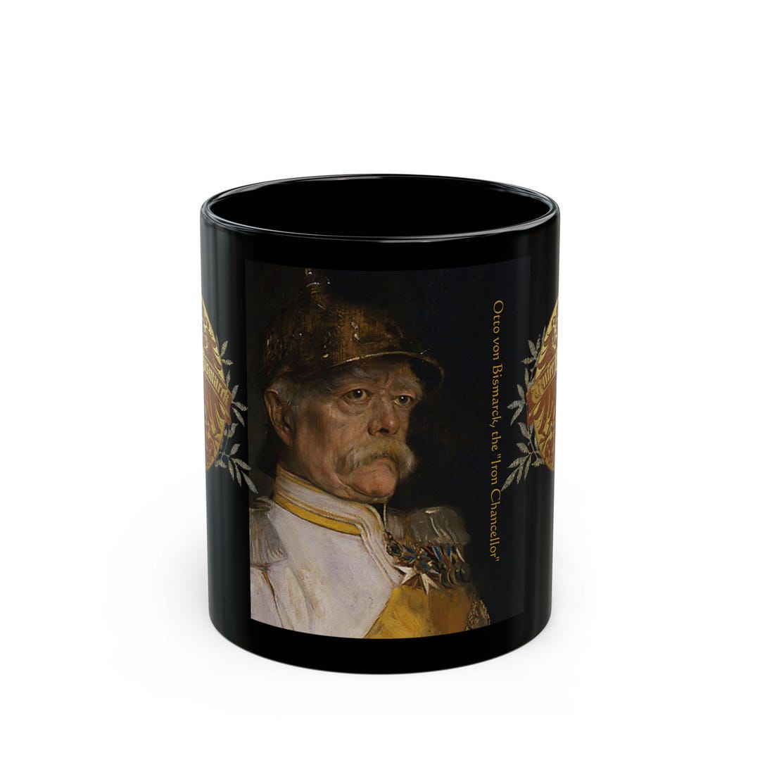 Otto Von Bismarck Black Mug: German Empire Eagle Coffee Cup - Etsy